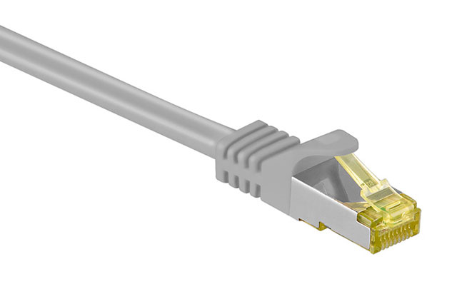 CAT 7 S-FTP patch cable, LSZH – Grey