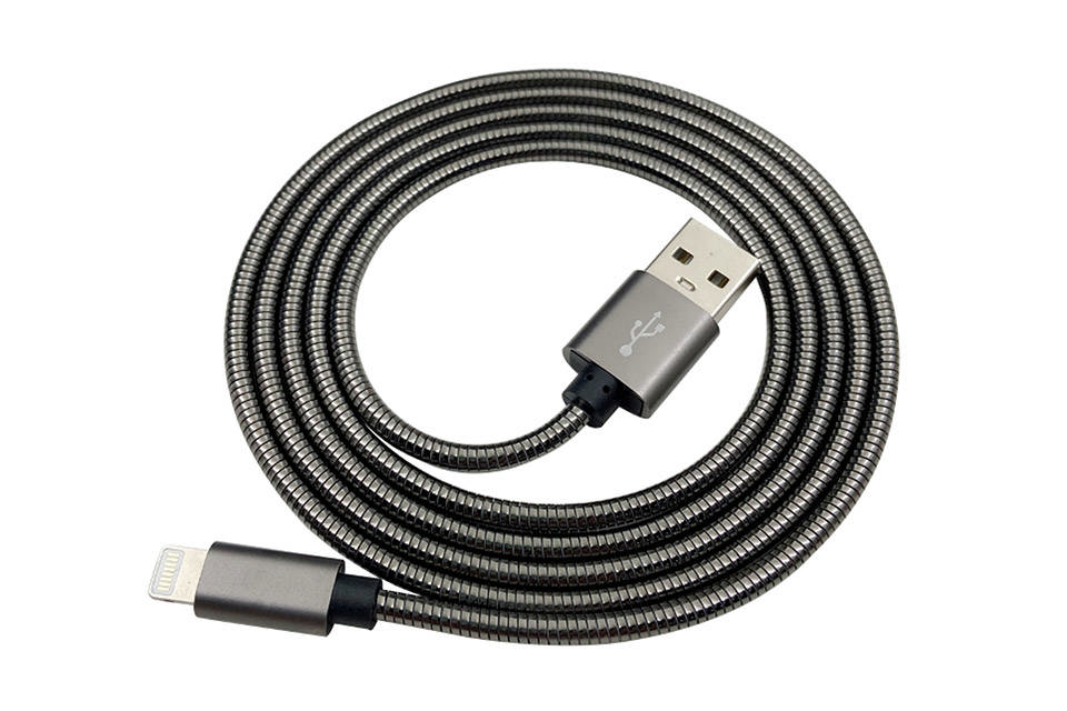 Armored Lightning To USB Cable 1 2 Meter Armored Lightning To USB Cable 1 2 Meter