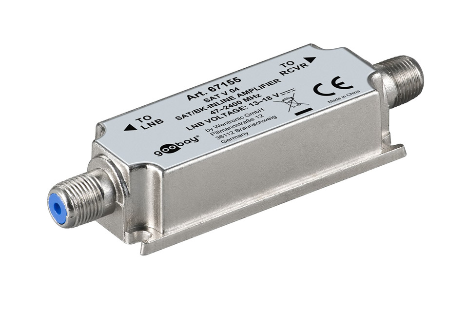 Goobay Sat amplifier, 47-2400MHz, 20dB
